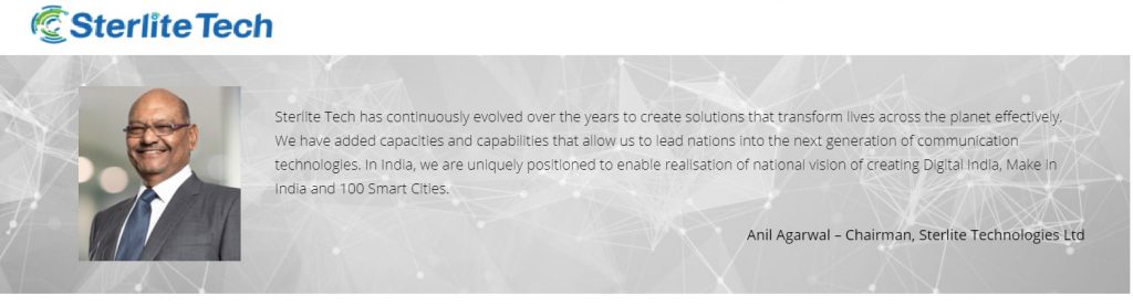 Who is the owner of Sterlite Technologies | Wiki and Full Profile