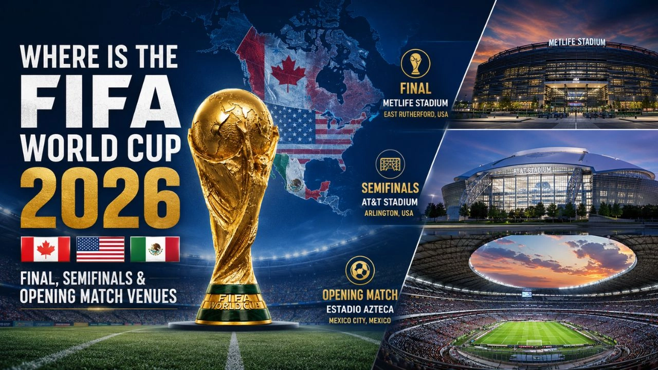Where Is The FIFA World Cup 2026 Final Venue Guide 